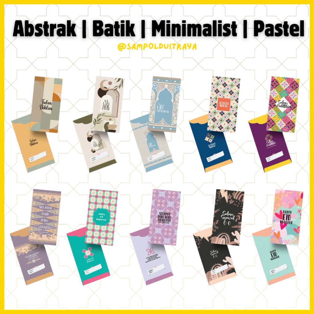 Batik Abstract Abstrak Minimalist Pastel Simple |Sampul Raya Sampul ...