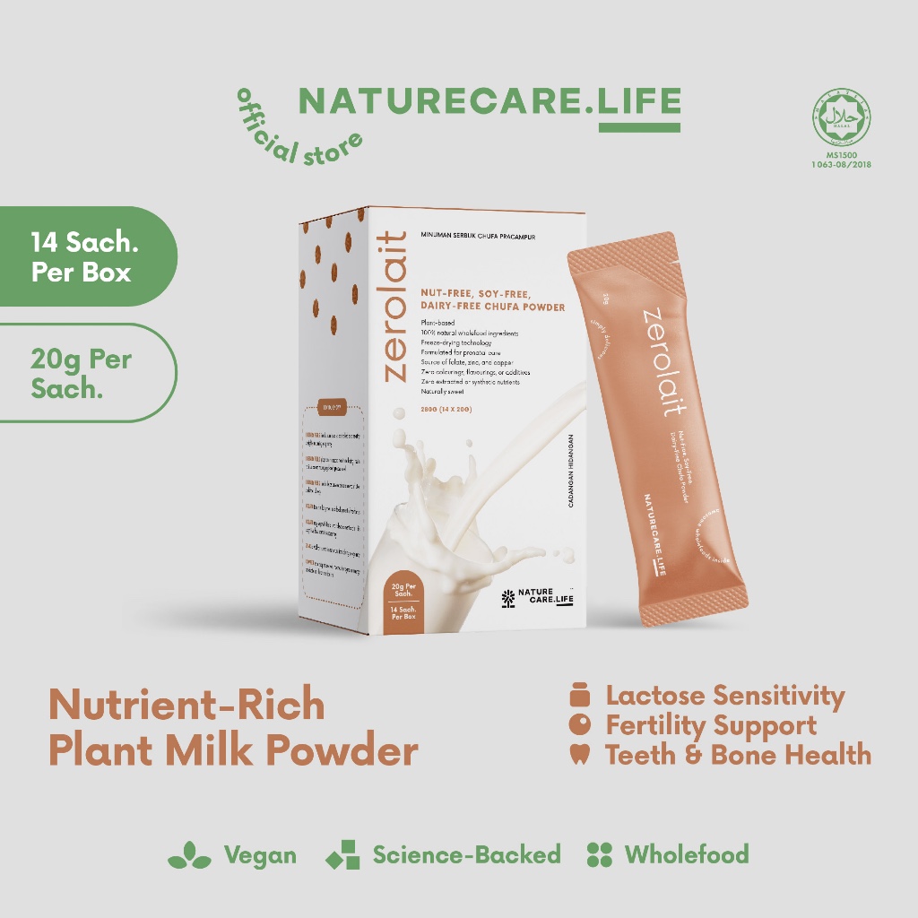 Zerolait: Nutrient-Rich Non-Dairy Milk Powder – NATURECARE.LIFE ...