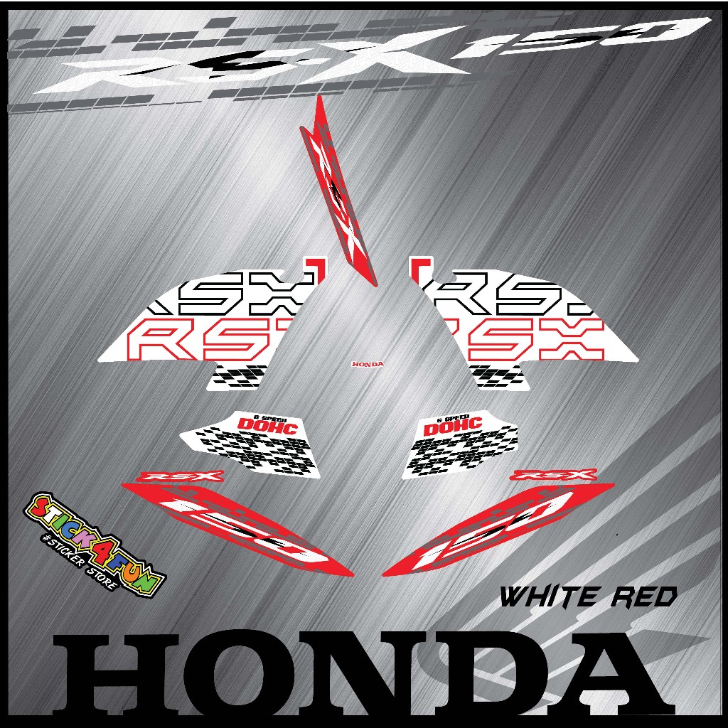 STRIPE MOTOR HONDA RSX 150 AEROX (49) VIETNAM DESIGN CUSTOM BODY ...