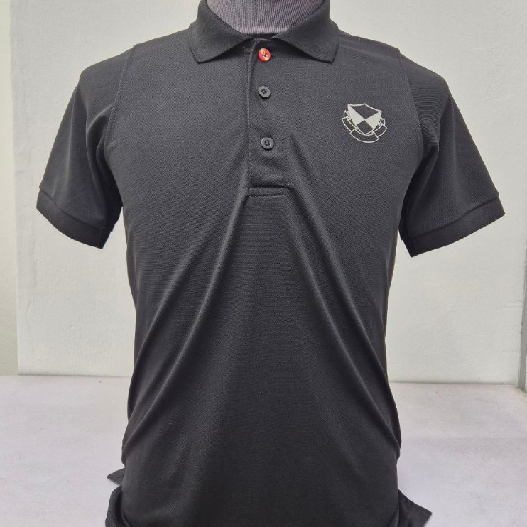 SELANGOR Official Polo Microfibre PK Black (Reflective Logos) | Shopee ...