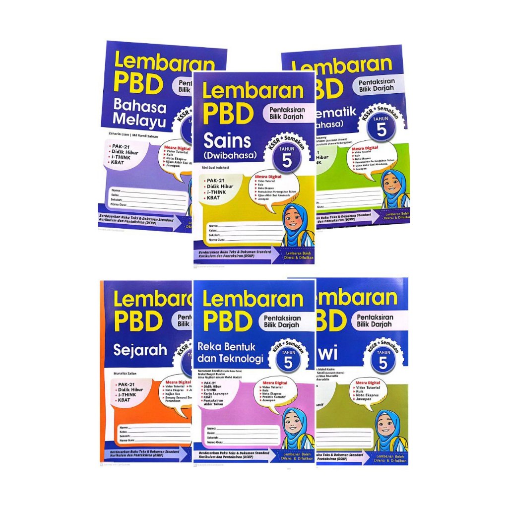 ILMU BAKTI - 2025 LEMBARAN PBD - TAHUN 5 | Shopee Malaysia