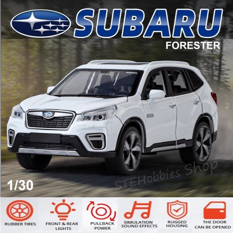 STE88 Subaru Forester SUV 1:30 Scale Metal Car Model (Official Licensed ...
