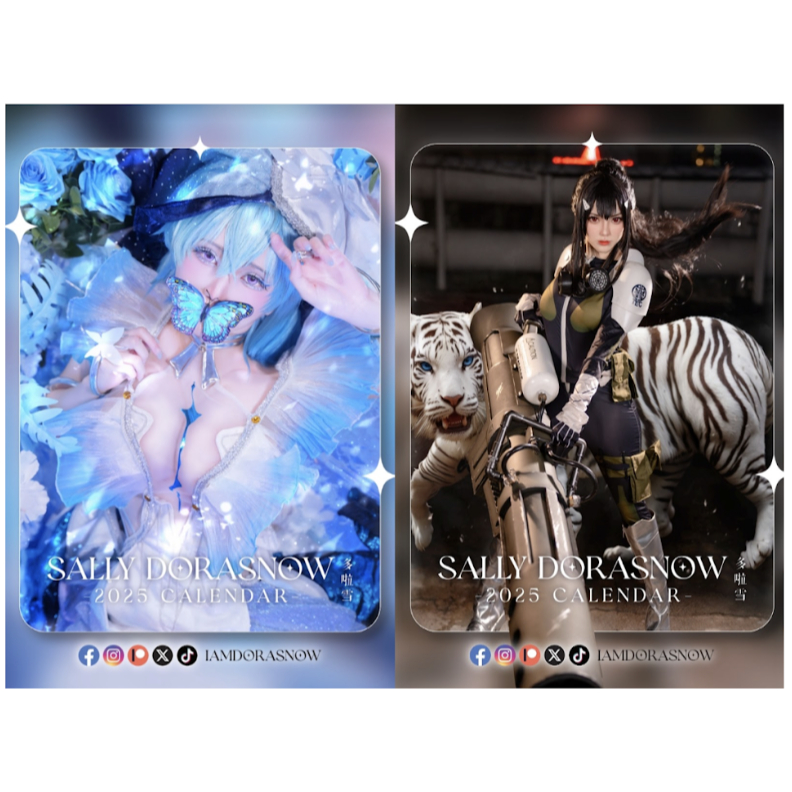 Sally Dorasnow 2025 Calendar | Shopee Malaysia