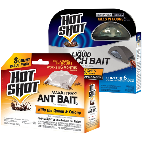 Hot Shot Ant Bait Kills the Queen and Colony | Roach Bait Roach Killer ...