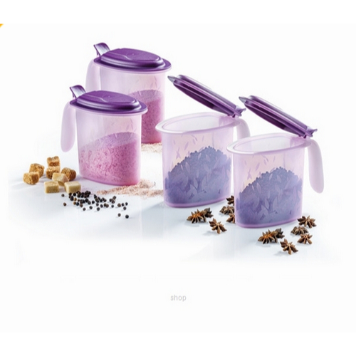 Tupperware Salt N Spice Set (4pcs) 500ml | Shopee Malaysia