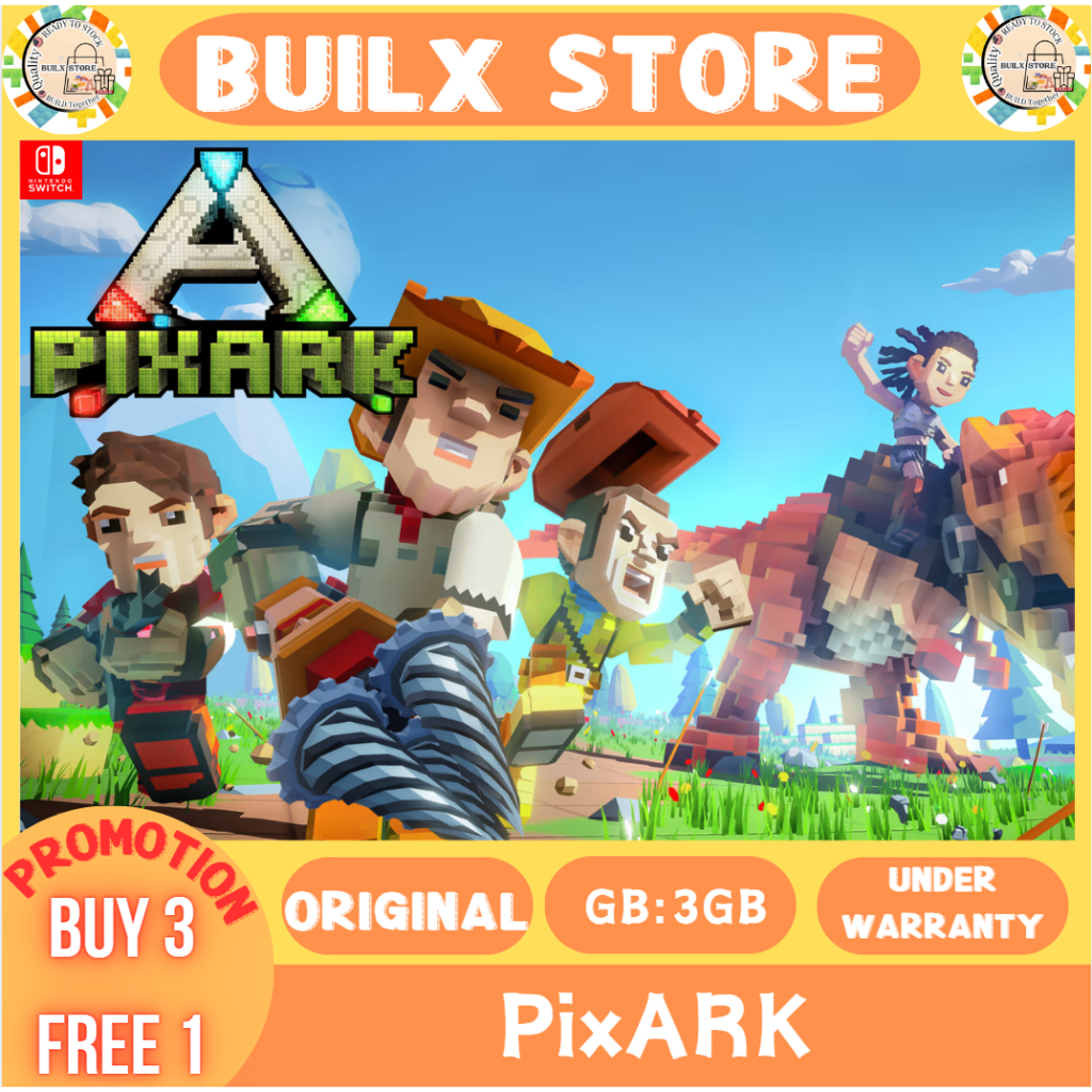 PixARK Nintendo Switch Digital Game ( BUY 3 FREE 1) | Shopee Malaysia