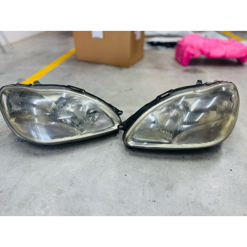 Mercedes Benz W220 1998 1999 2000 2001 Prefacelift Halogen front ...