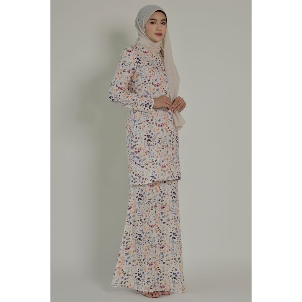 AULA MINI KURUNG BLOOMING SOUL RAYA COLLECTION 2025 | Shopee Malaysia