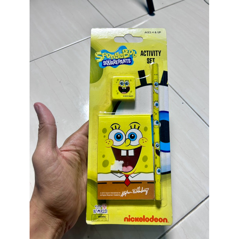Spongebob Squarepants Stationary | Shopee Malaysia