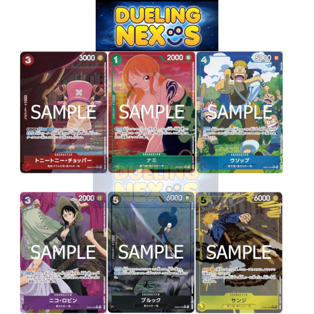 One Piece Card Game TCG EB02 - EB02-003 -017 -022 -036 -048 -054 | ALTERNARTE ART AA R RARE ...