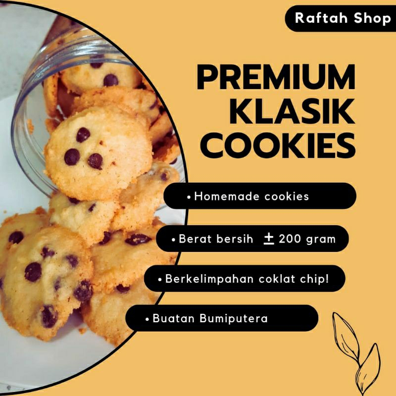 Chocolate Cookies Snack Butter Biskut Kuih Raya Crunchy Cookie Coklat ...