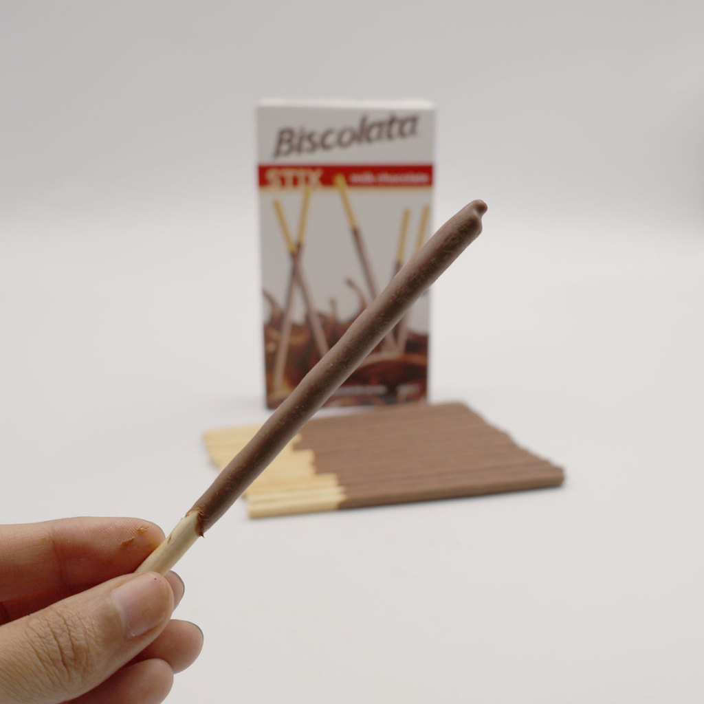 BISCOLATA STIX , BISCUIT STICKS COATED WITH MILK CHOCOLATE 40G {1BOX ...