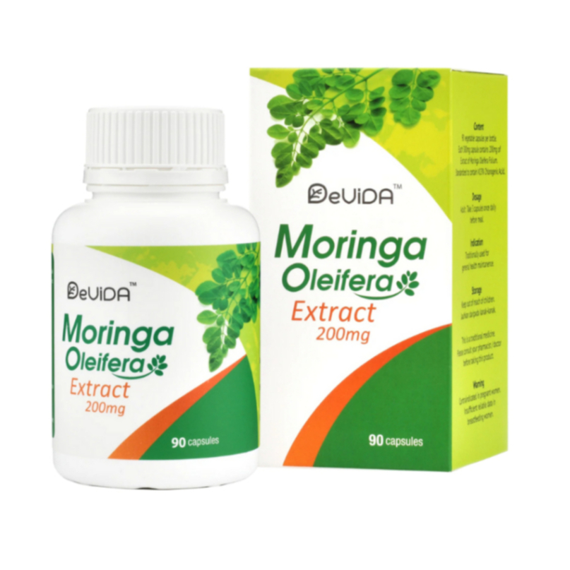 [Devida] Moringa Oleifera Standardized Extract (90 Capsules) | Shopee ...