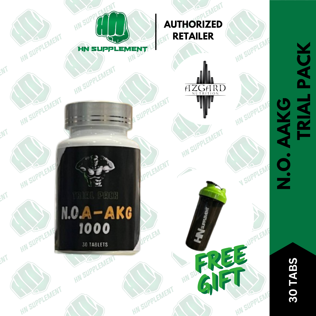 Azgard Nutrition N.O. AAKG Trial Pack 30Tabs | Shopee Malaysia