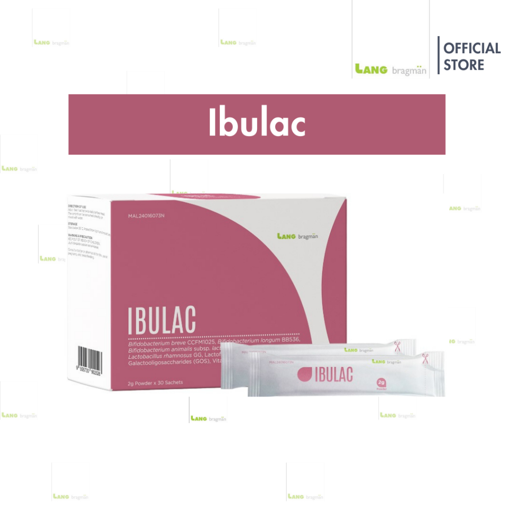 Probiotik IbuLac Lang Bragman (IbuLac 30s Probiotic for Pregnancy and ...
