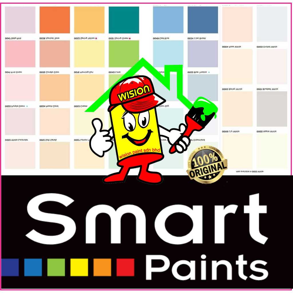 ( 7 LITER ) SMART PAINT ( ECO-PAINTER ) INTERIOR EMULSION PAINT / CAT ...