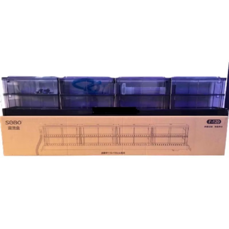 Sobo Aquarium Top Filter Box Drip Box Trickle Box F30 F60 F90 F120 🐠🐬🐟😍 ...