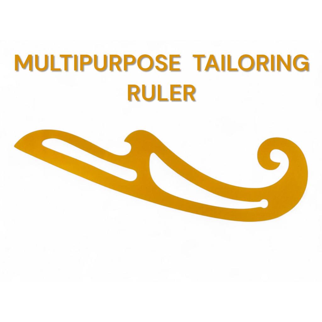 Pembaris Serbaguna Jahitan (Multipurpose Tailoring Ruler) | Shopee Malaysia