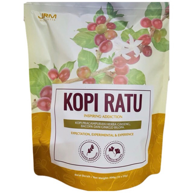 KOPI RATU (JRM) JAMU RATU MALAYA ORIGINAL 100% TERLAJAK MURAH | Shopee ...