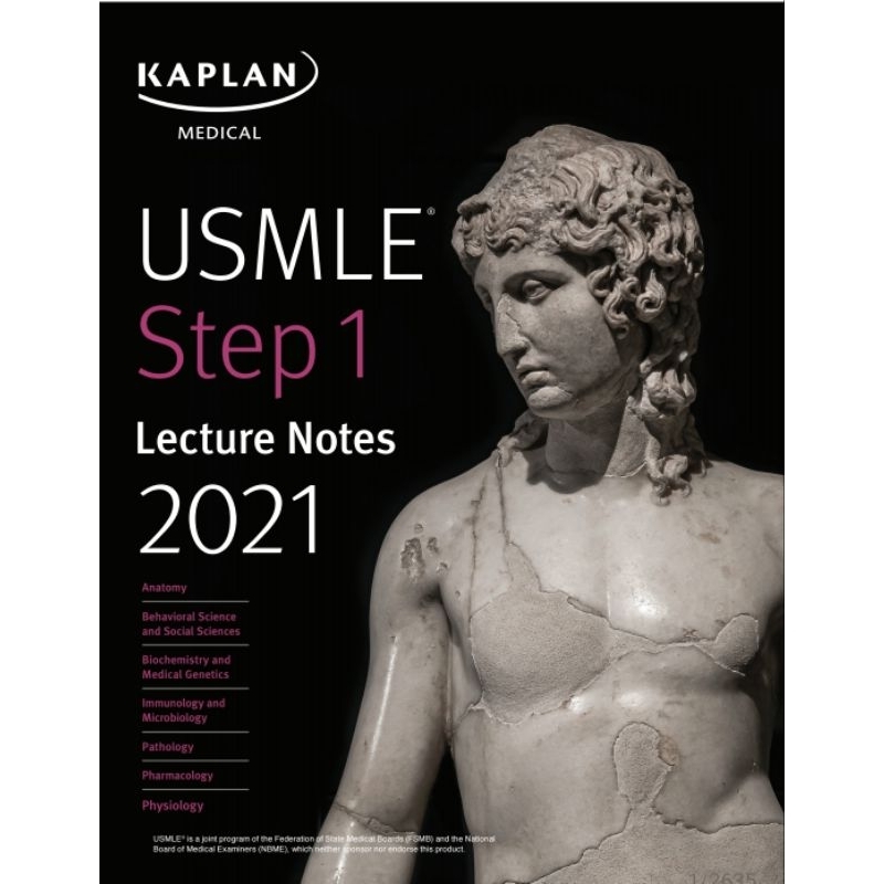 [9C285] USMLE Step 1 Lecture Notes 2021 7-Book Set (Kaplan Medical ...