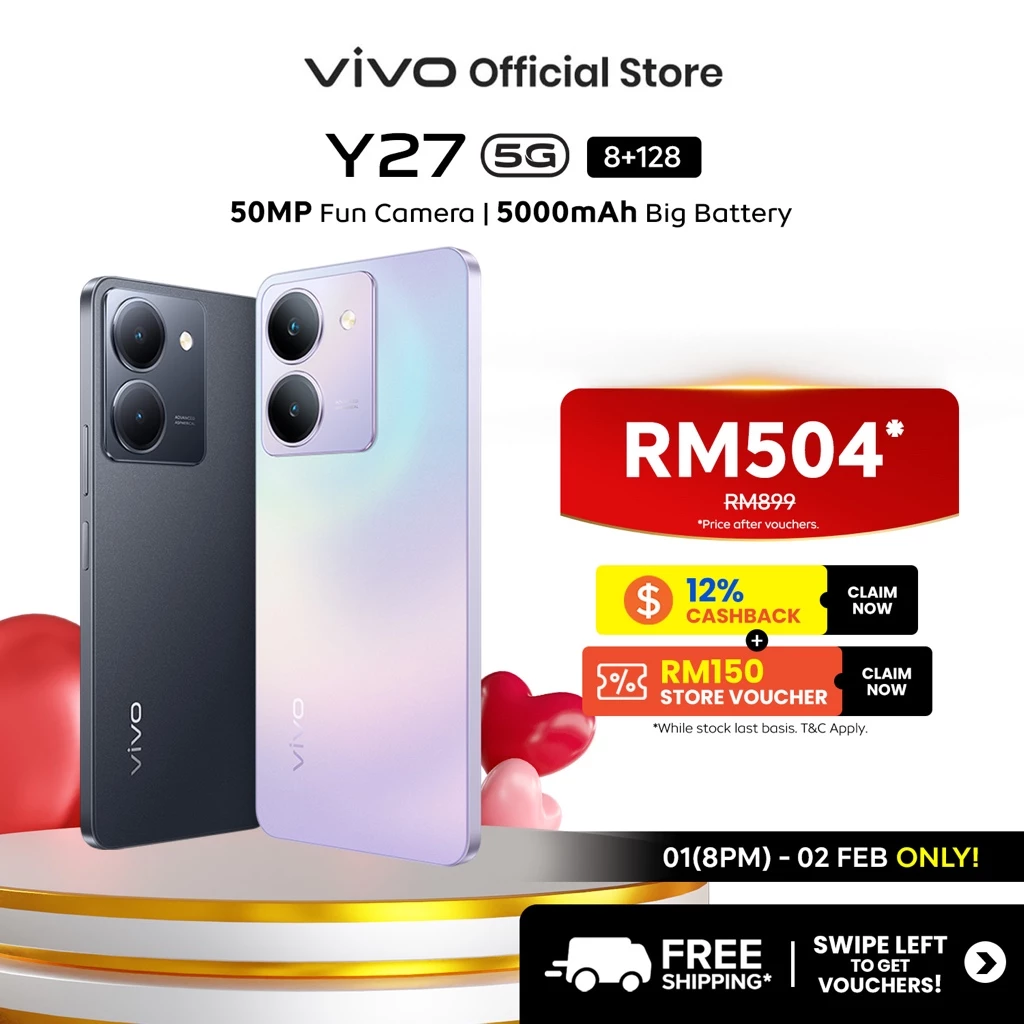 vivo Y27 Price in Malaysia & Specs - RM398 | TechNave