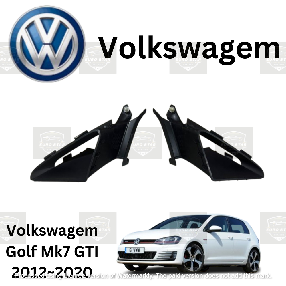 Volkswagen ( Golf / GTI /MK7 ) A-pillar interior lower baffle cover ...