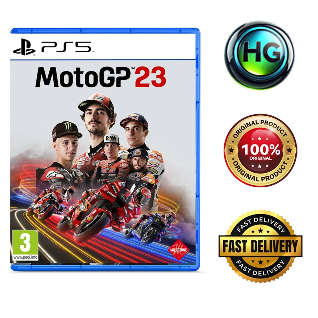 MOTOGP 2023 PS5/PLAYSTATION 5 DISC GAME | Shopee Malaysia