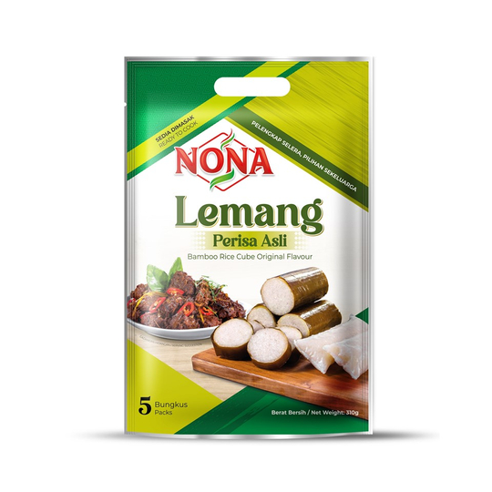 NONA Lemang Perisa Asli Bamboo Rice Cube Original Flavour 310G | Shopee ...