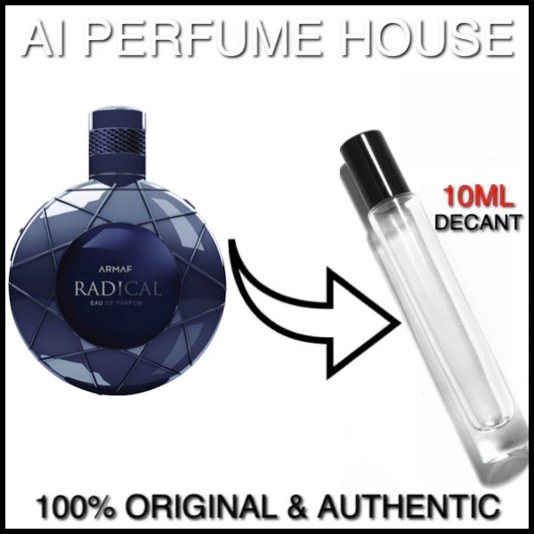 DECANT 10ML - ARMAF RADICAL BLUE MEN EDP TRAVEL PACK | Shopee Malaysia