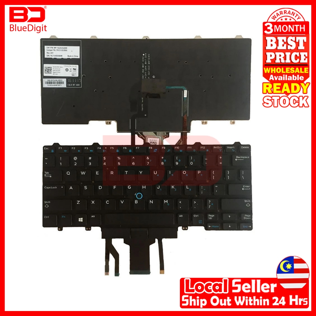 Replacement Keyboard For DELL E7450 E5450 E7470 5470 7480 7490 5480 ...