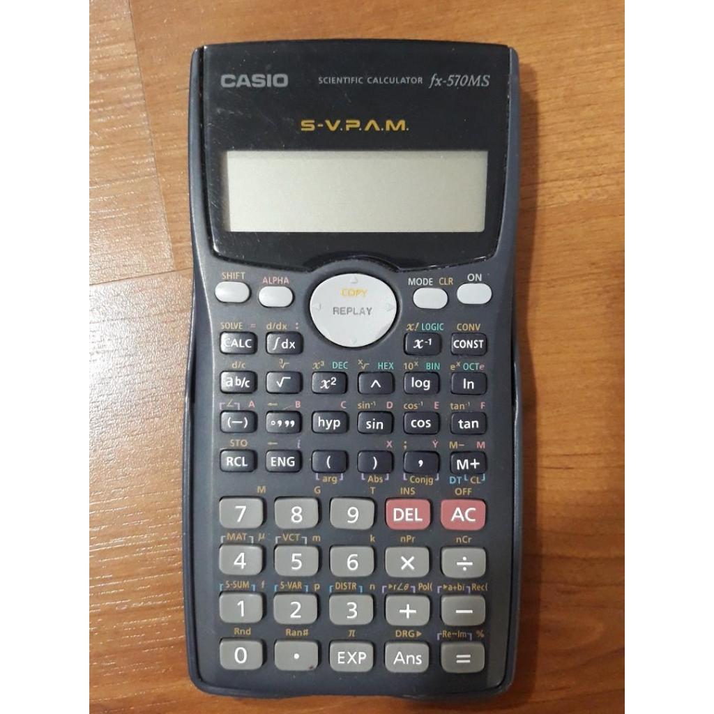 Casio FX-570Ms Scientific Calculator With 401 Functions | Shopee Malaysia