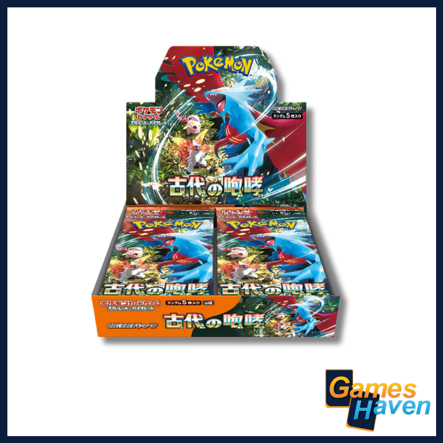 Pokemon TCG: Ancient Roar Box Japanese [PTCG] | Shopee Malaysia