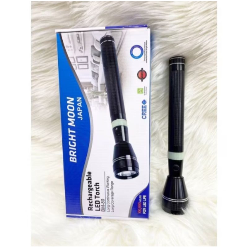 Ready To Stock] BM-80 Rechargeable LED Japan Torch Light With Two ...