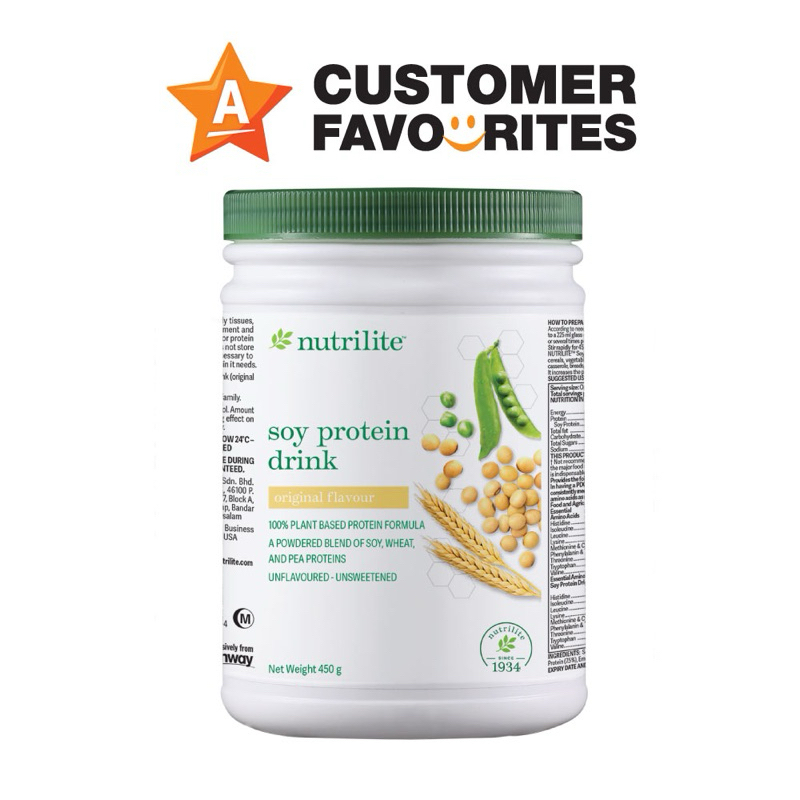 Nutrilite Soy Protein Drink - 450g (AMWAY) | Shopee Malaysia