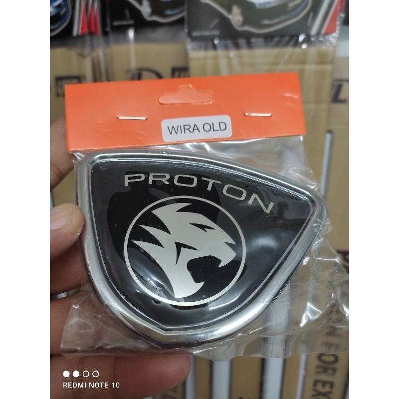 🔳proton wira logo old model(depan black) | Shopee Malaysia