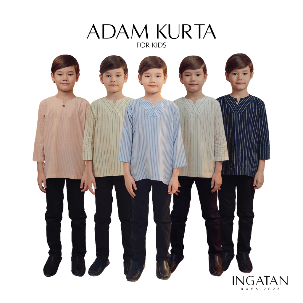 CAMELLIA Meraikan Ingatan: Adam Kids Kurta | Shopee Malaysia