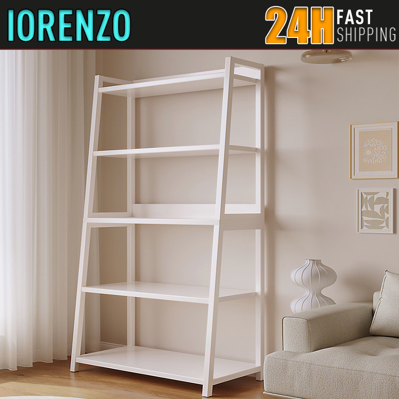 5 Tier Multipurpose Shelf Rak Besi Book Shelf Metal Storage Rack ...