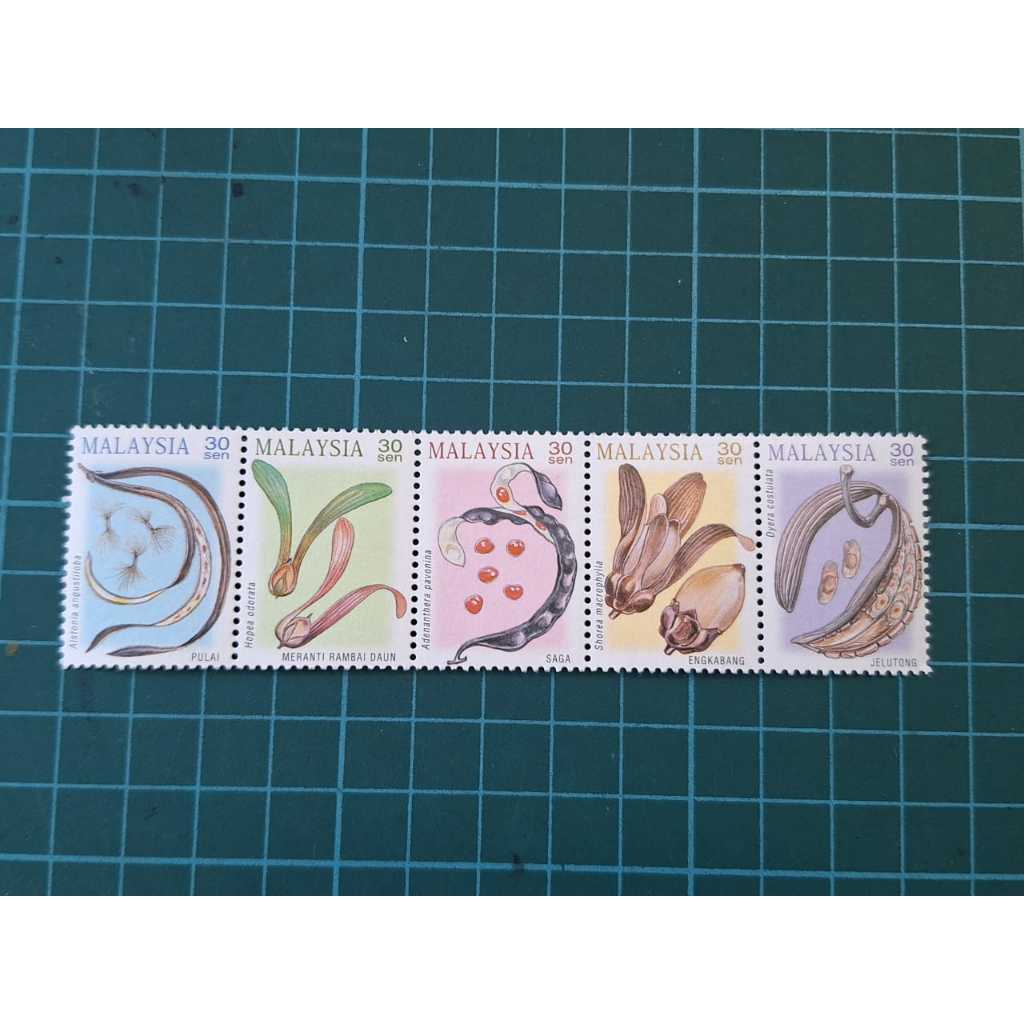 5pc 30sen Postage Stamp MNH Setem Pos Baru 2000 Persidangan Sedunia XXI ...