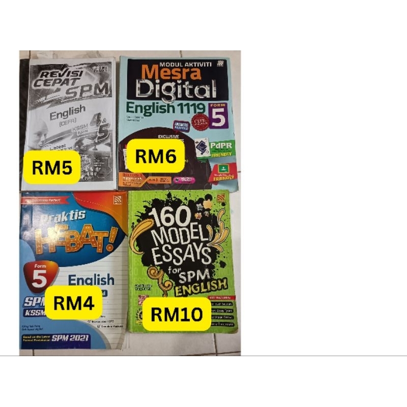 Buku nota dan latihan English SPM | Shopee Malaysia