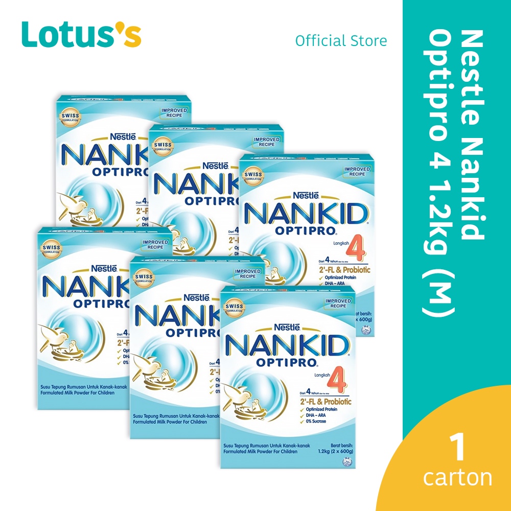 Nestle Nankid Optipro 4 (1.2kg x 6packs) | Shopee Malaysia