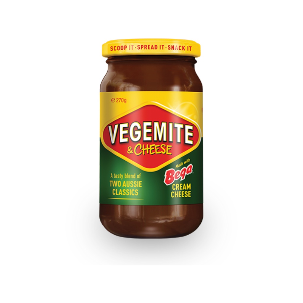 Vegemite & Cheese with Bega Cream Cheese 270g | Shopee Malaysia