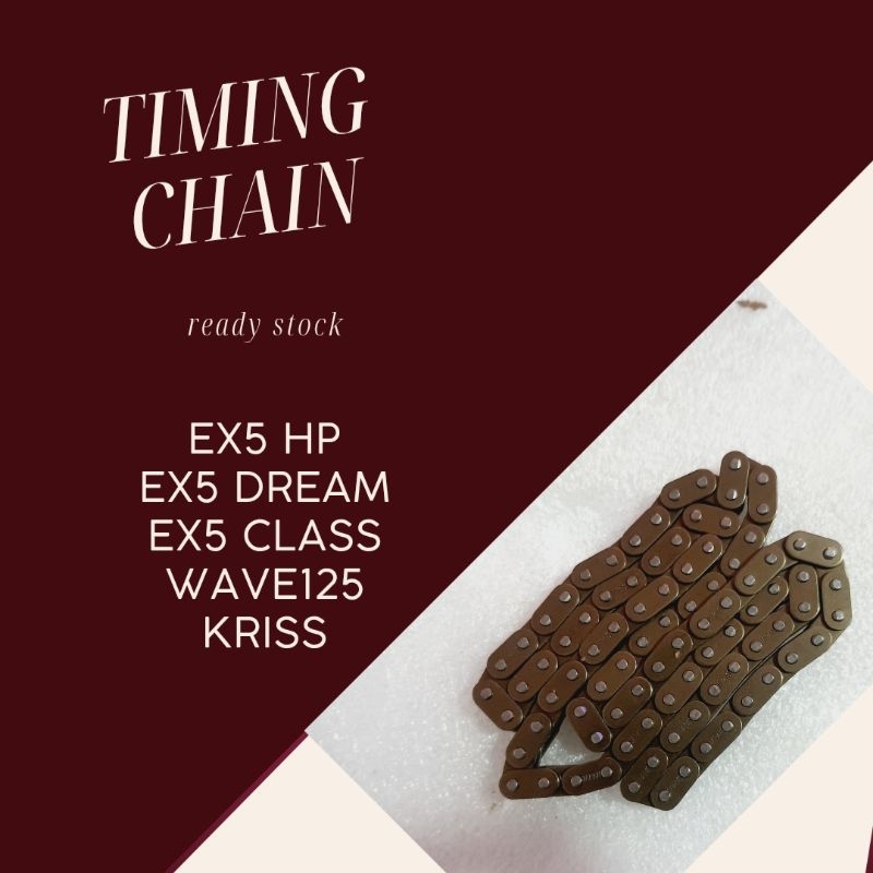 HONDA TIMING CHAIN EX5 DREAM GN5 EX5 WAVE100 WAVE125 C70 GBO EX5 CLASS ...