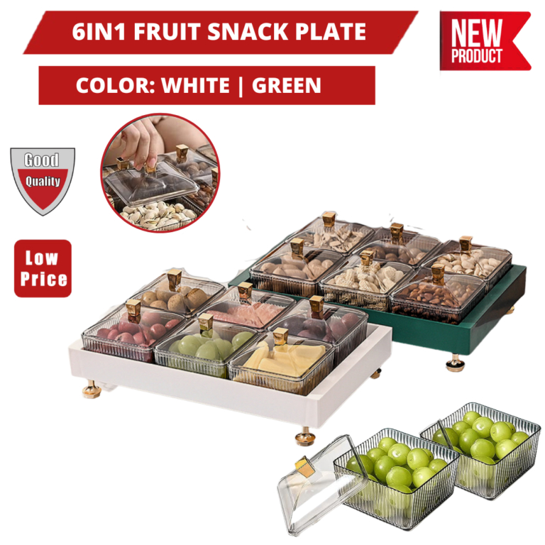 6IN1 Fruit Snack Plate | Shopee Malaysia