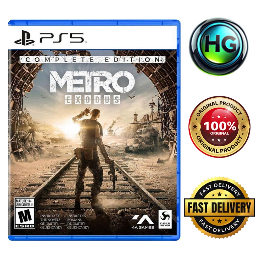 METRO EXODUS COMPLETE EDITION - PS5 / PLAYSTATION 5 - GAME DISC ...