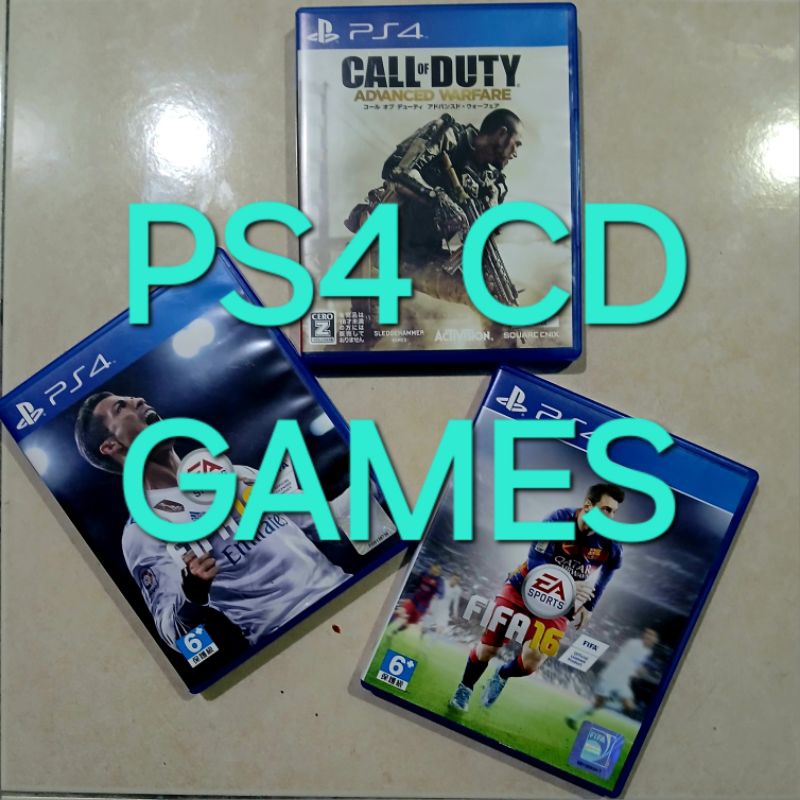 Playstation 4 Games (CD) | Shopee Malaysia