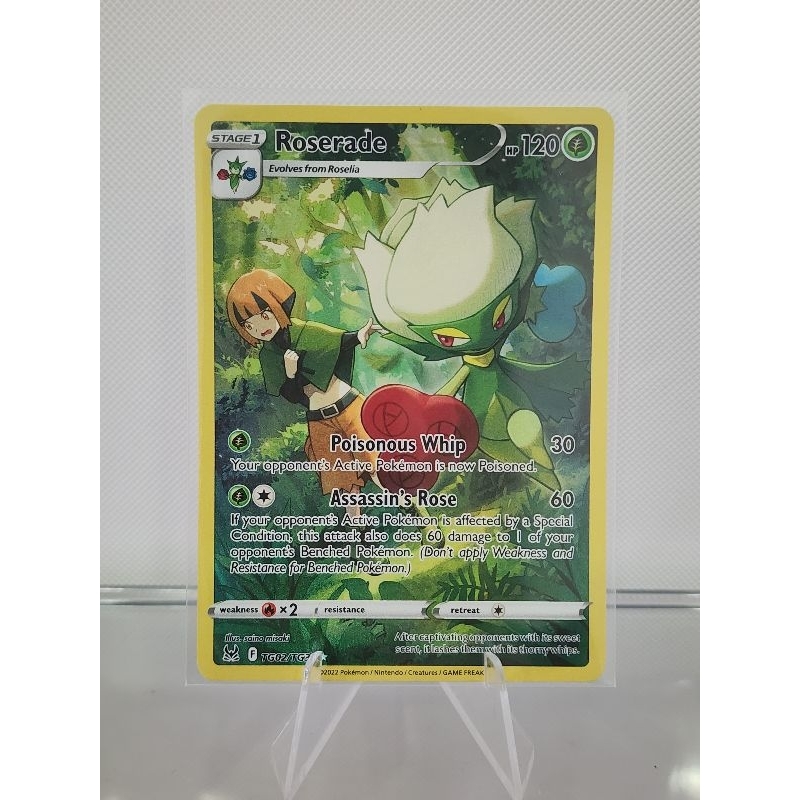 2022 Roserade Card (Full Art Holo) | Shopee Malaysia