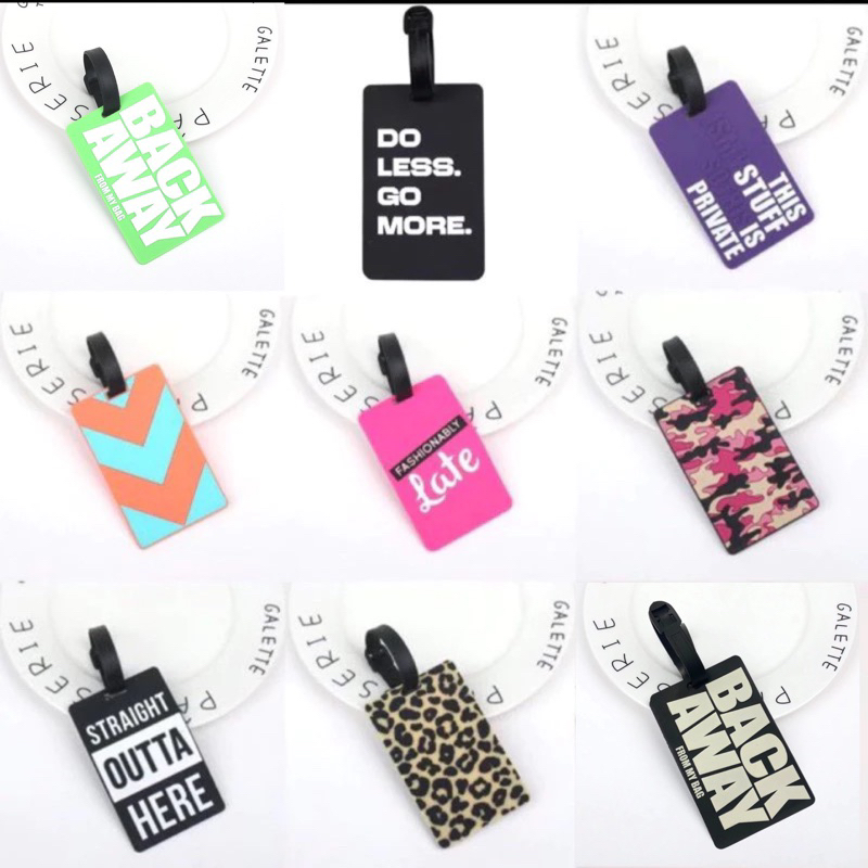 Luggage tag strap, travel tag, boarding pass, suitcase packing strap ...