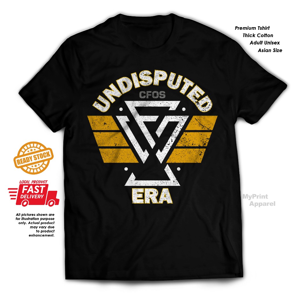 WWE Undisputed Era Cotton tshirt wrestling | Shopee Malaysia