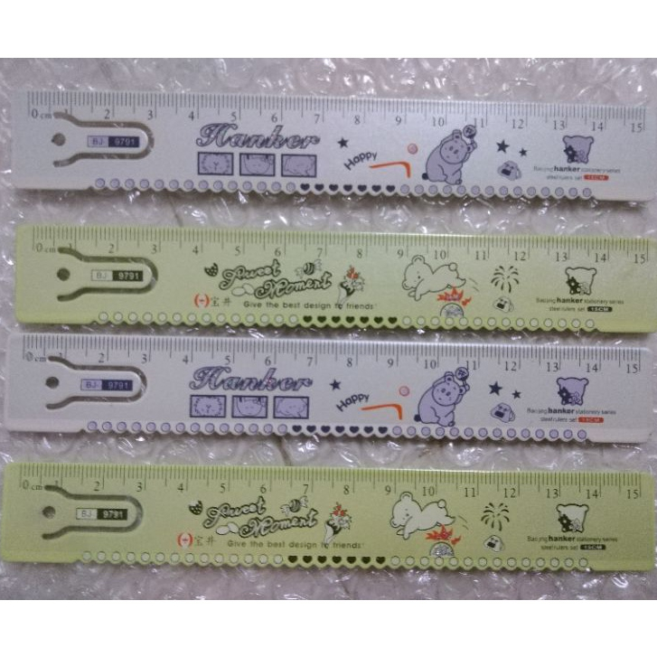 9791 15cm fancy steel ruler | Shopee Malaysia