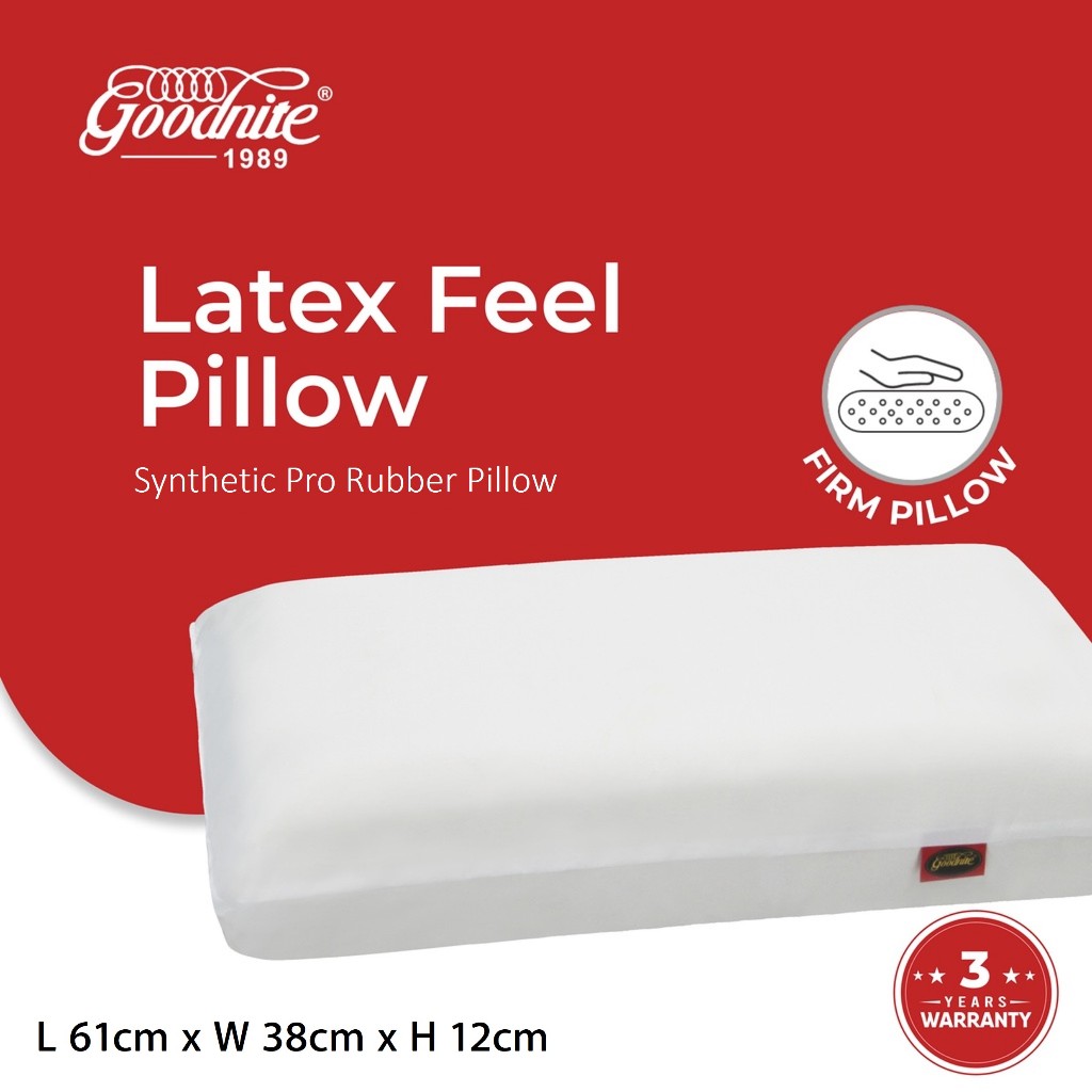 Goodnite Bantal Getah Sintetik Pro Firm l Goodnite Synthetic Pro Firm ...